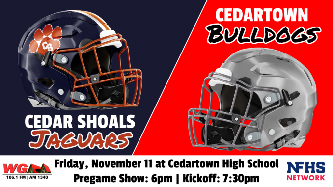 CHSFootballvsCedarShoals | WGAA Radio
